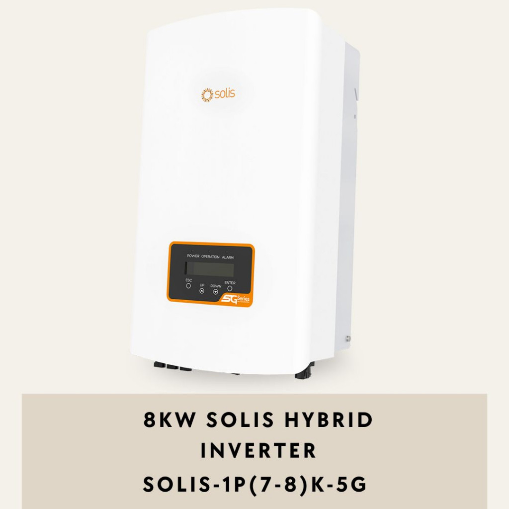 SOLIS 8KW Grid tie inverter Solis-1P(7-8)K-5G with limiter | Shopee ...