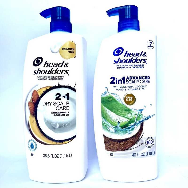 Shoulders Shampoo + Conditioner 2-In-1 Dry With Al And Coconut Oil 38 ...