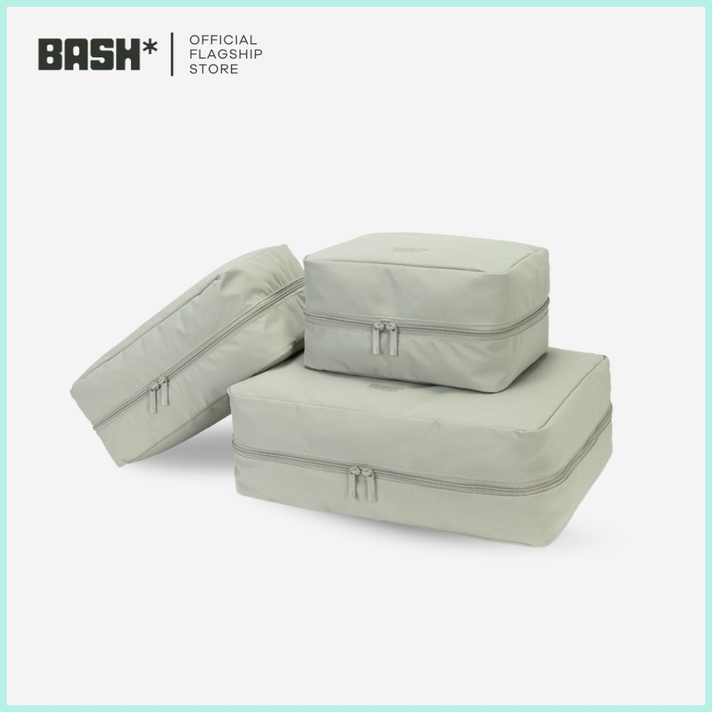 BASH Essentials Packing Cubes in Sage | Shopee Philippines