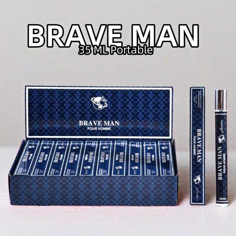 35 ml Brave Man Pour Home Men's Perfume Spray Portable Long-lasting ...