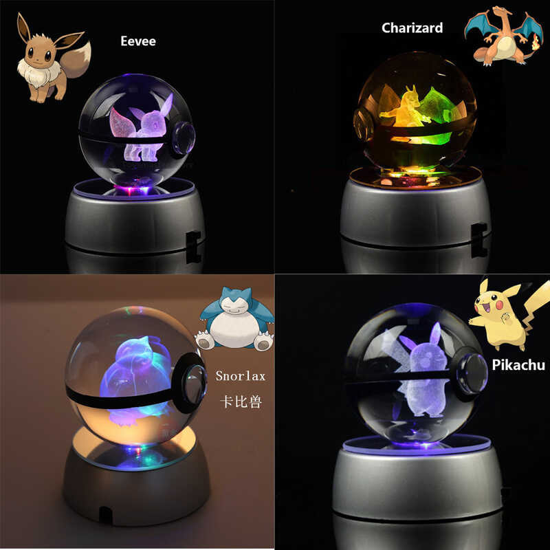 - Laruan Anime 3D Ball Pikachu Charizard Figure Pokeball Paglalaro Ng ...