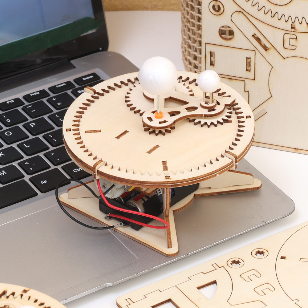 Trisphere Sun Earth Moon Planet Solar System Model Kids DIY Science ...