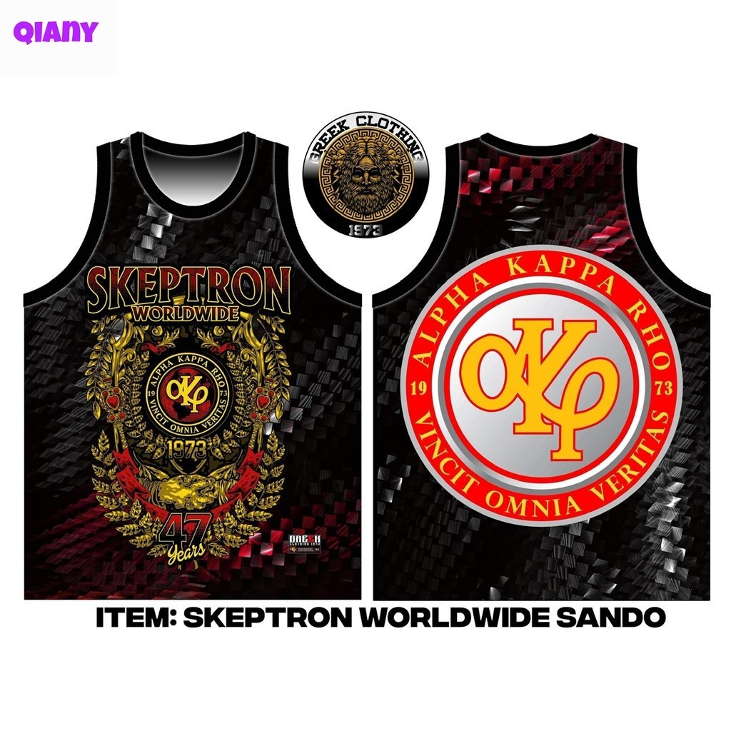 （QIANY）New Design Anniversary Skeptron 51st Clothing Sublimation Tank ...