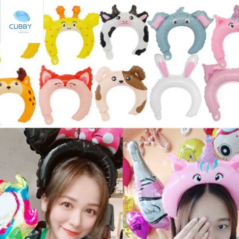 969 CUBBY 50Pcs & Cartoon Iatable Jungle Animals Theme Animal Shaped ...