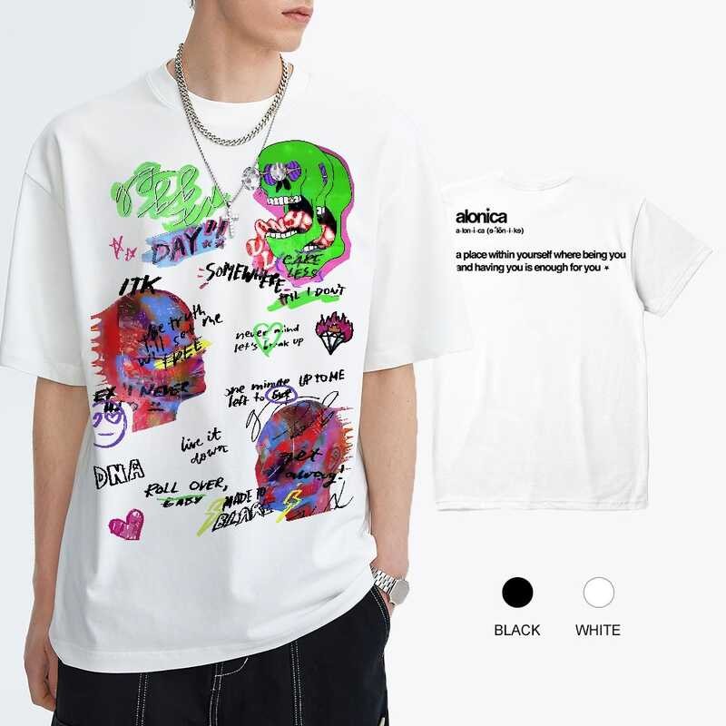 LANY COD SHIRT - DOODLE HAND DRAWN AT BACK FAN ART tshirt oversized ...