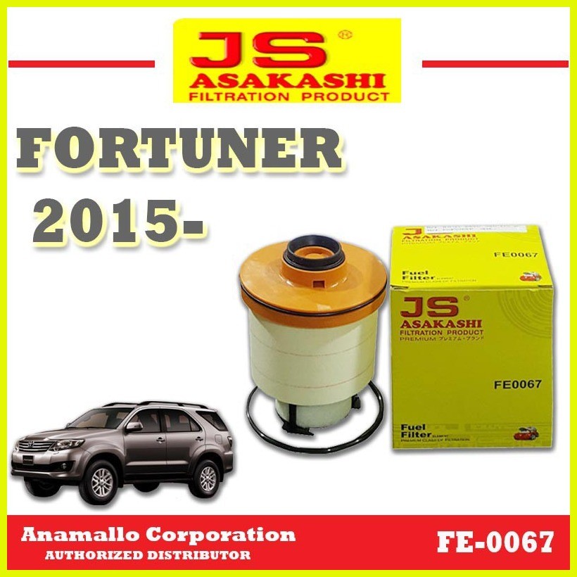 ♣ ☾ JS Asakashi Fuel Filter For Toyota Hilux Revo 2GD-FTV (2015 ...