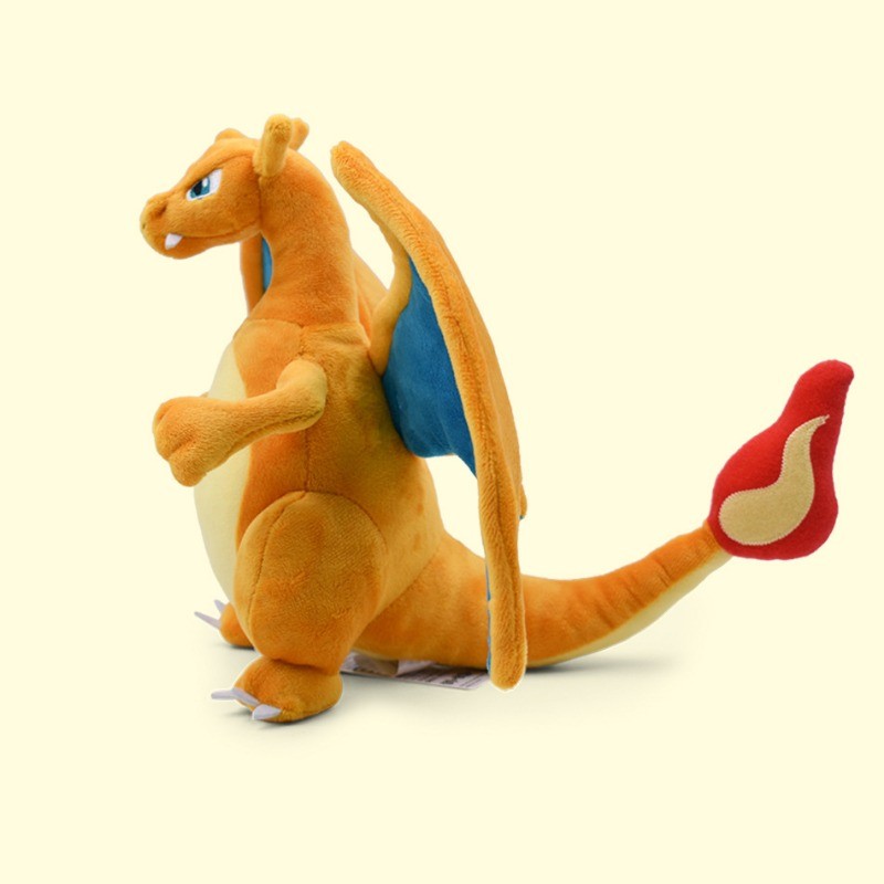 2024 New Style Pokemon Plush 23cm Two Corners Yellow Charizard ...