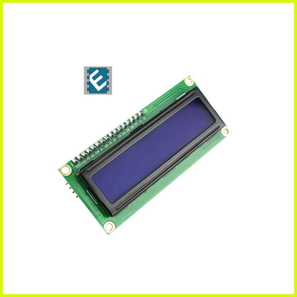 Lcd 16x2 With I2c Blue Background White Font For Arduinoesp8266 2735