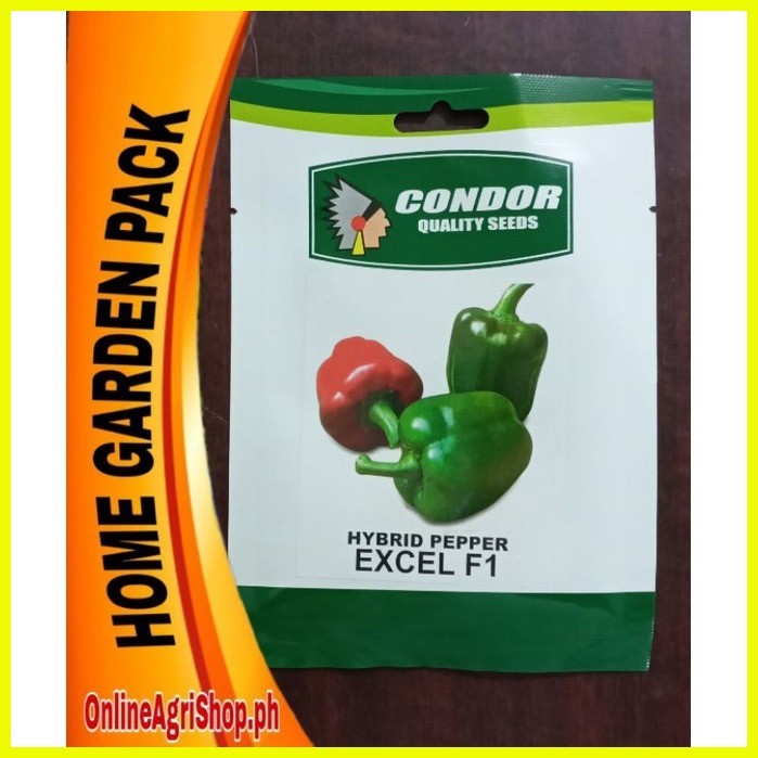 EXCEL F1 HYBRID BELLPEPPER 50 SEEDS (CONDOR) | Shopee Philippines