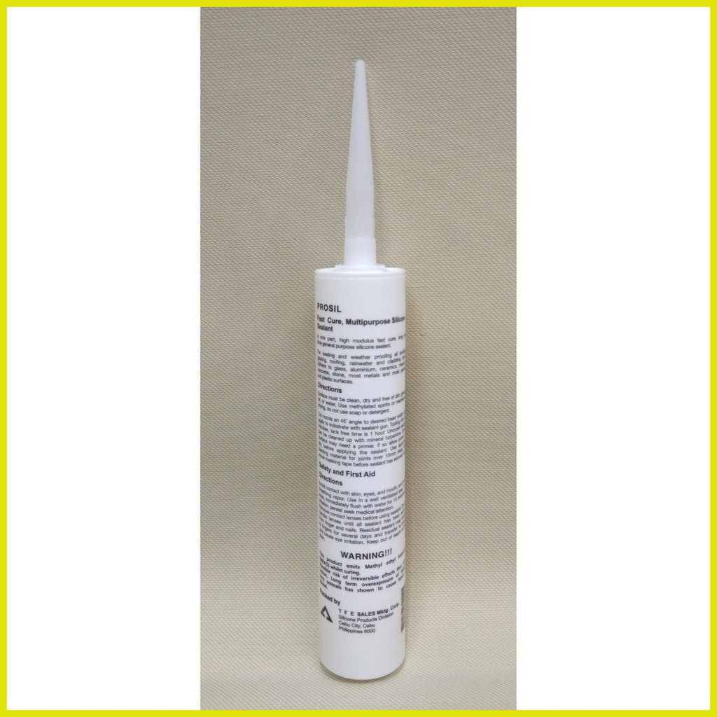 ۩ Prosil Multipurpose Silicone Sealant Black | Shopee Philippines