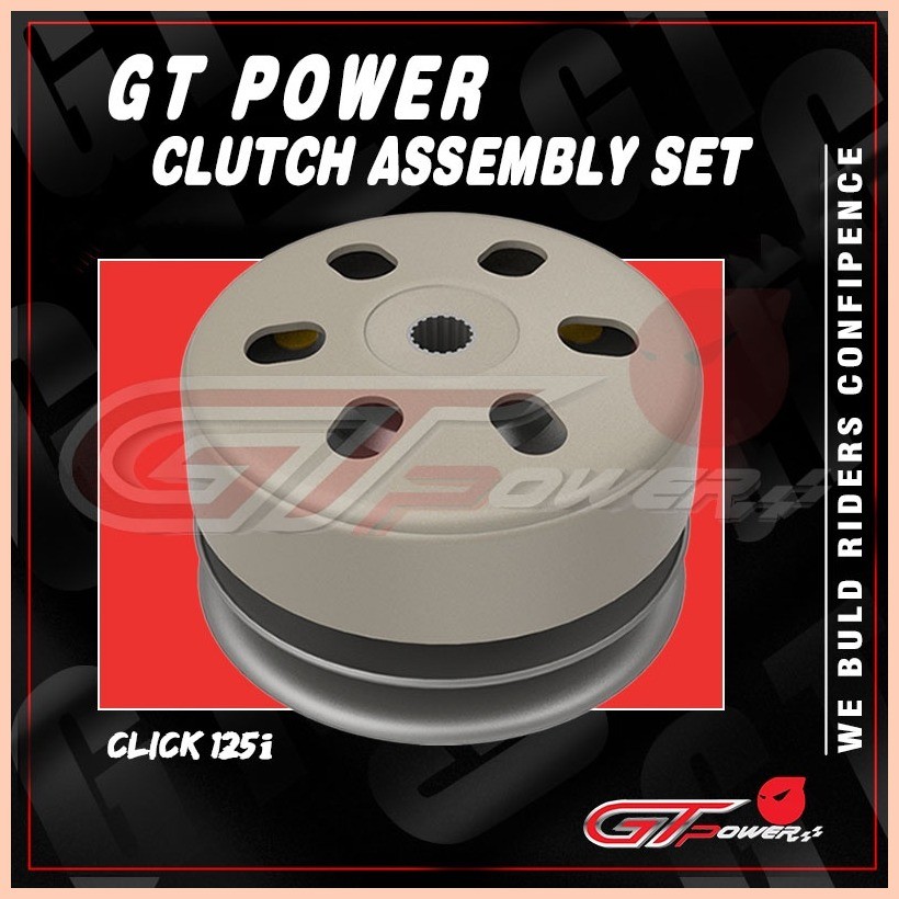 GT POWER CLUTCH ASSY SET CLICK 125i / CLICK 150i MADE IN THAILAND ...