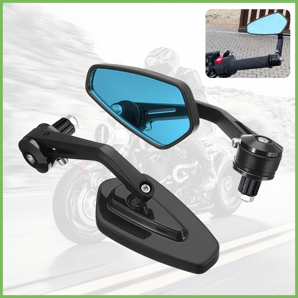 ۩ Motorcycle street king Side Mirror Anti-glare Rotatable Control High ...