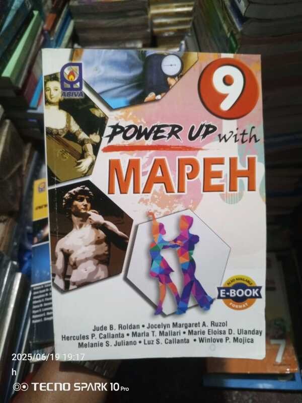 POWER UP WITH MAPEH 9 (Second Hand) | Shopee Philippines