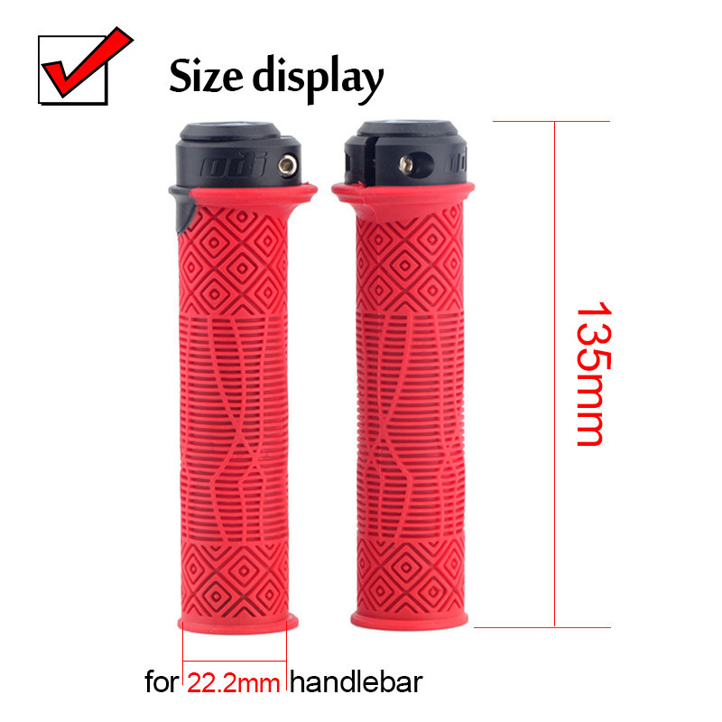 ODI Rubber Bike Handle Grip Anti-slip Bike Handlebar Locking Grip ...