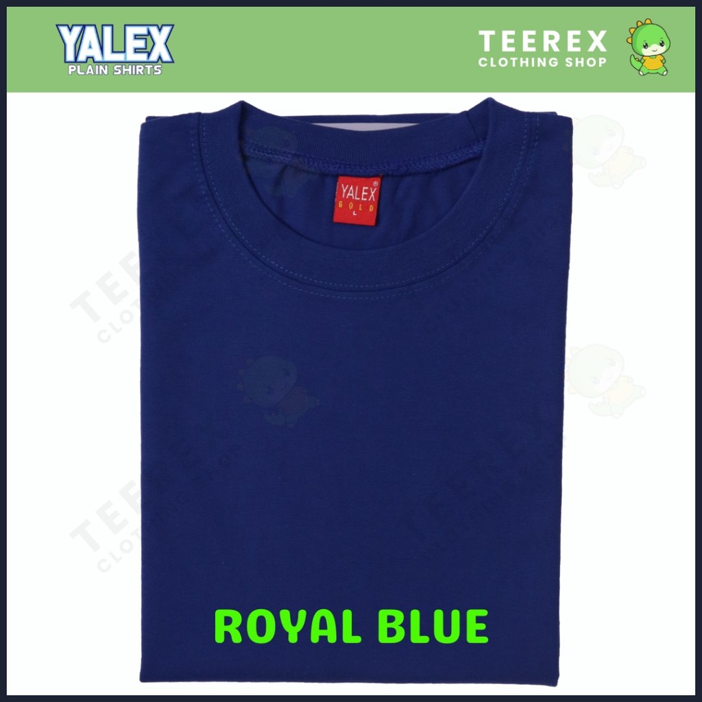 ∷ YALEX PLAIN SHIRT (RED LABEL) SHADES OF BLUE (ROAYL BLUE NAVY BLUE ...
