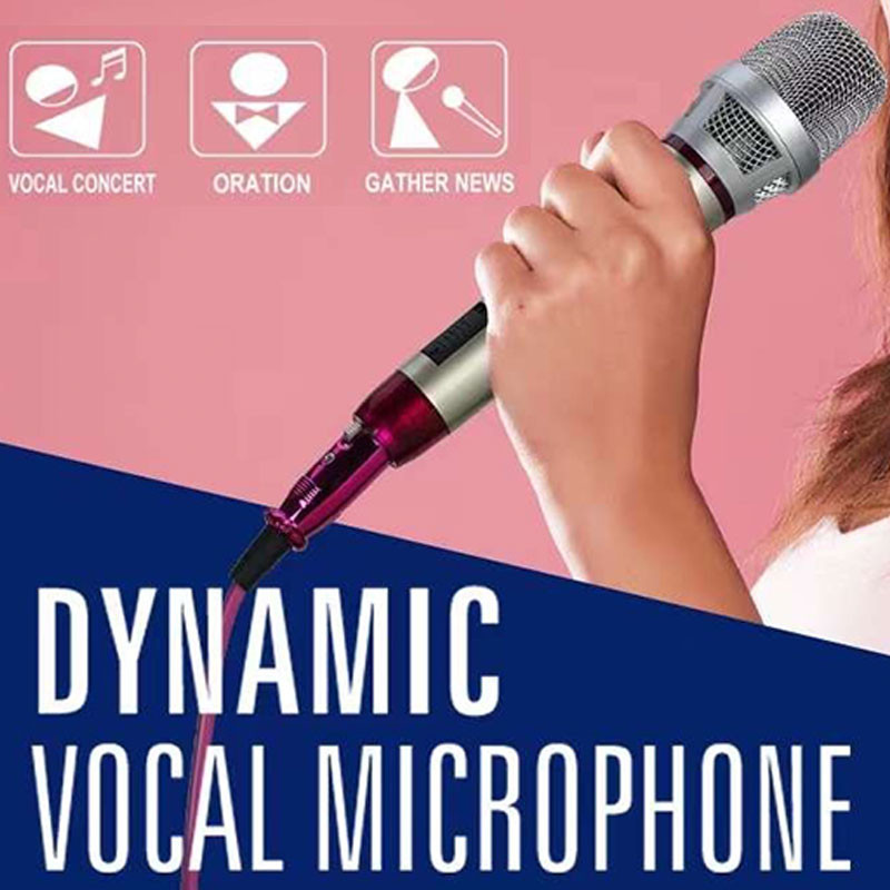 Platinum Karaoke KS-9000H Dynamic Microphone Professional Wired MIC For ...