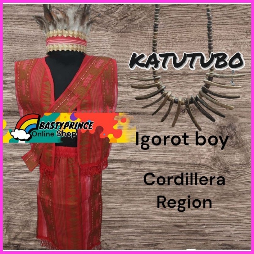 Igorot costume for kids/Katutubo/Ethnic | Shopee Philippines