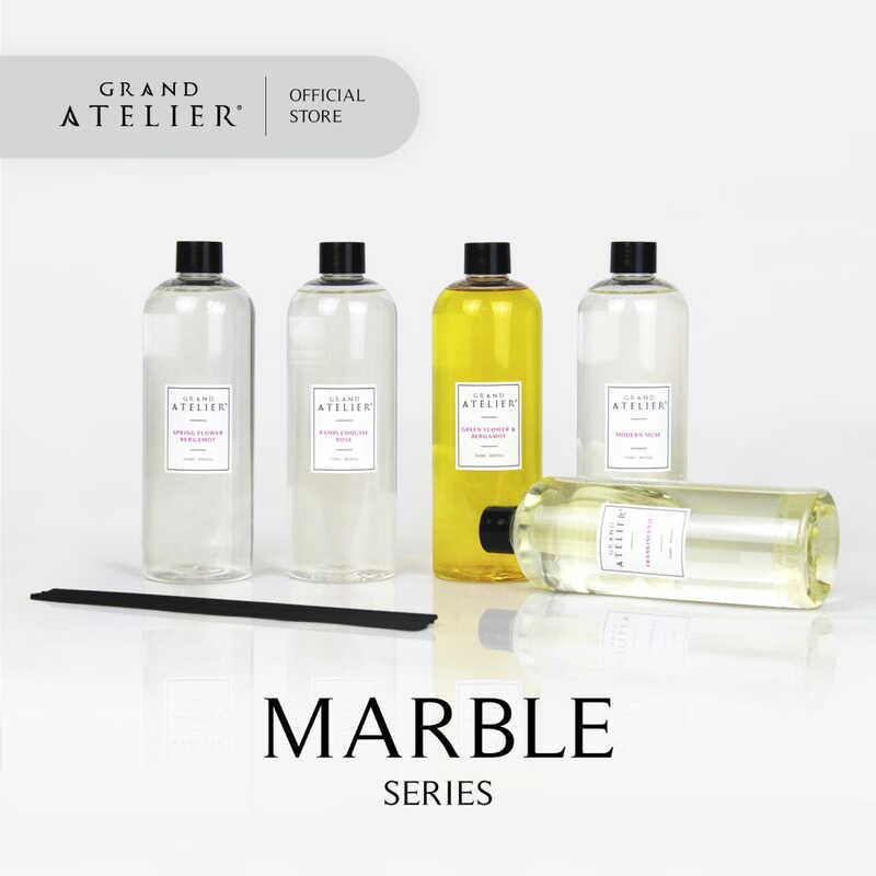 Grand Atelier Aromatherapy Reed Diffuser (Refill) 500Ml| Scented| Long ...