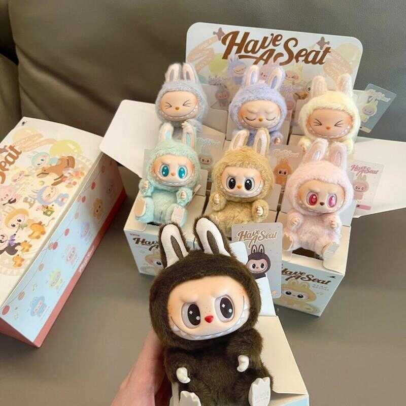 MARS Figure-Labubu-Adorable Plush Toy Collection HEMONSTERS Sit And ...