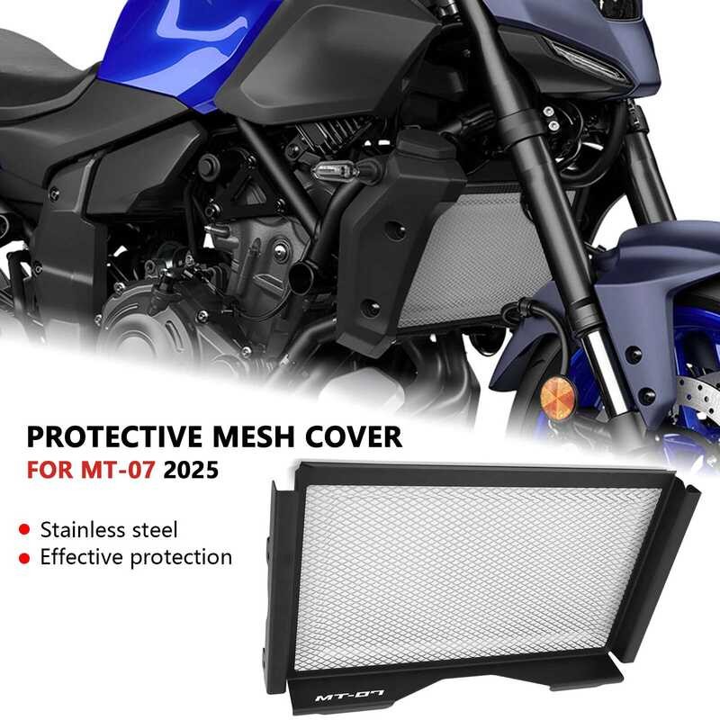 A For Mt-07 Mt07 2025 New Accessories Water Tank Grille Radiator ...