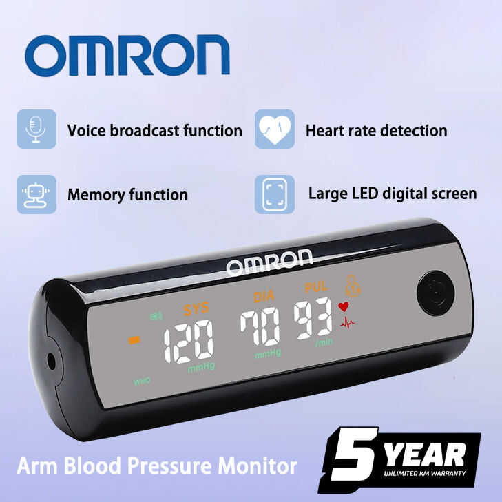 A67 Omron Premium Rechargeable Upper Arm Blood Pressure Monitor With ...