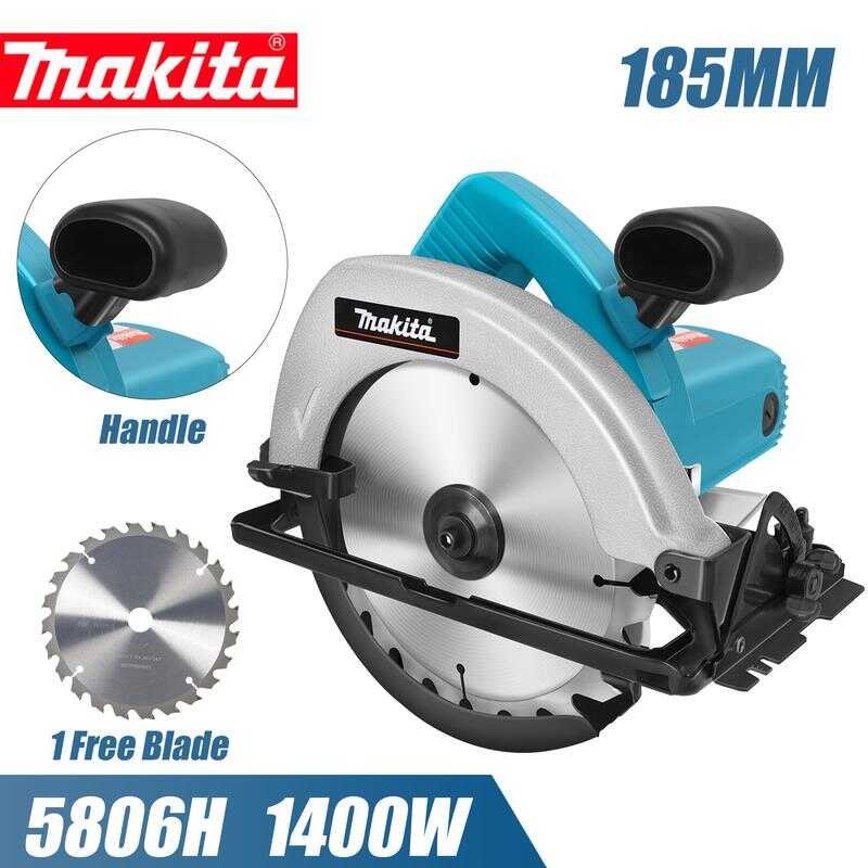 Makita 5806B 185Mm 1050W (7-1/4)Inch Circular Saw Wood Cutting Wood ...