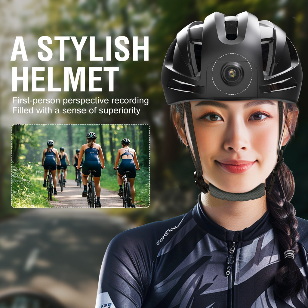 Smart Helmet with Turn Signals 1080p camera GPS APP WIFI Bluetooth ...
