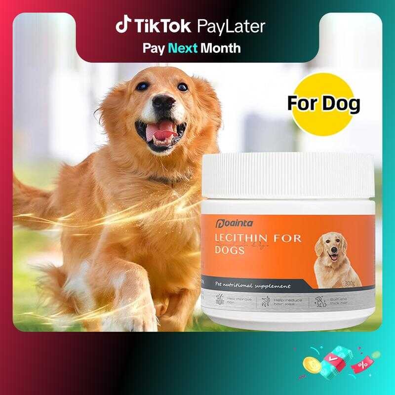 PUAINTA Dog Supplement Pet Lecithin Vitamins B For Anti Hair Loss ...