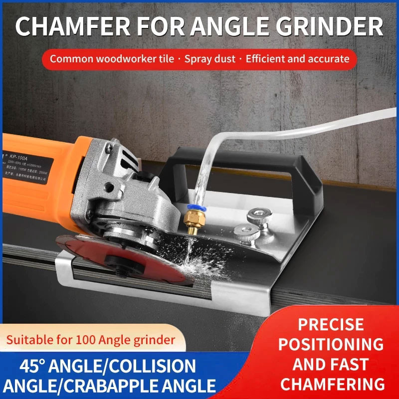 45 Degree Tile Chamfering Tool Angle Grinder Stand for Tile Chamfer ...