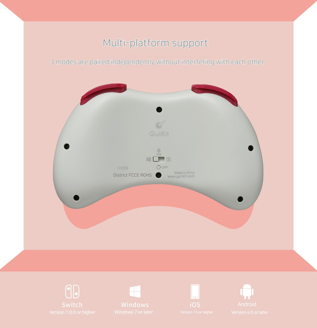 Gulikit Elf 2Pro Controller Wireless Bluetooth Retro Game Controller ...