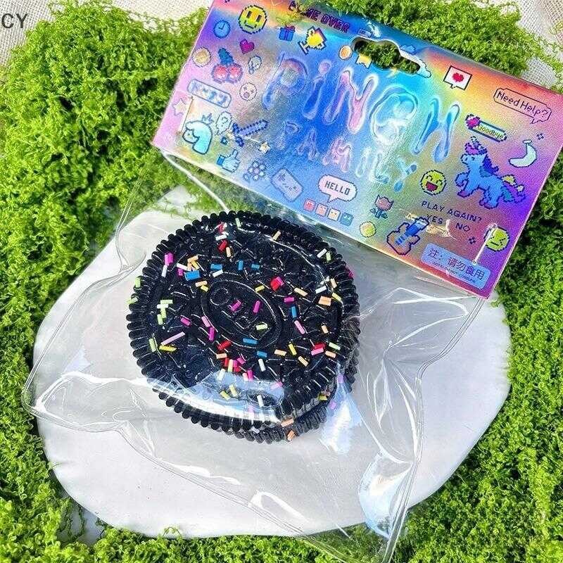 GY Big Oreo Silicone Stress Pressure Relief Mochi Taba Squishy ...