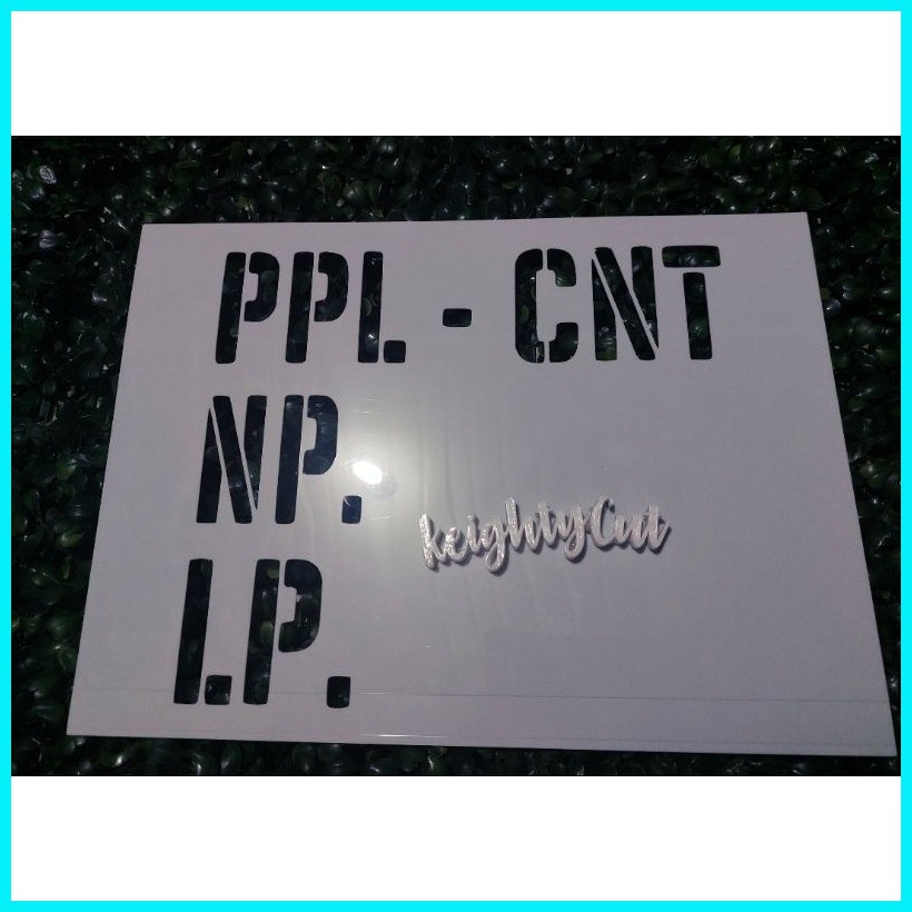 LCP/ NAP BOX CUSTOMIZED REUSABLE STENCIL | Shopee Philippines
