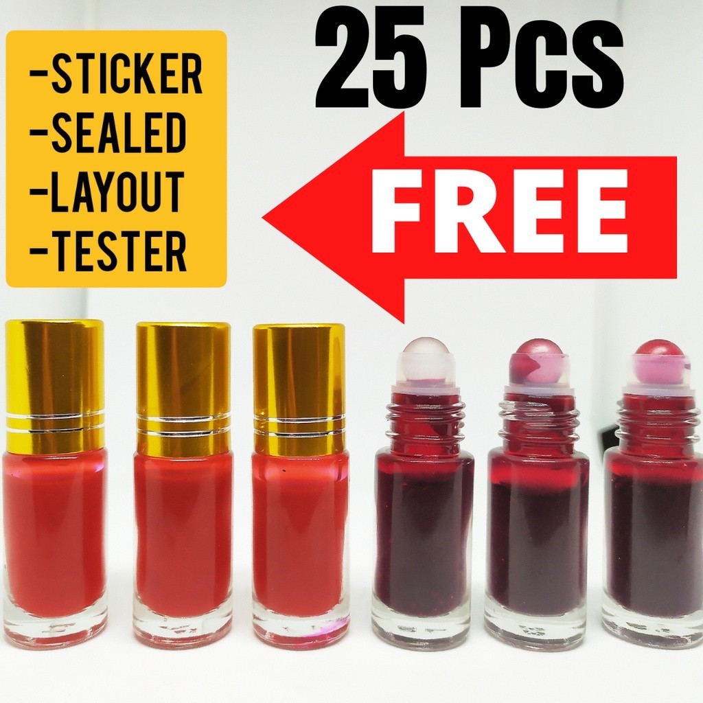 5ml Own Brand Rebranding Lip and cheek tint 25 pcs FREE (STICKER ...