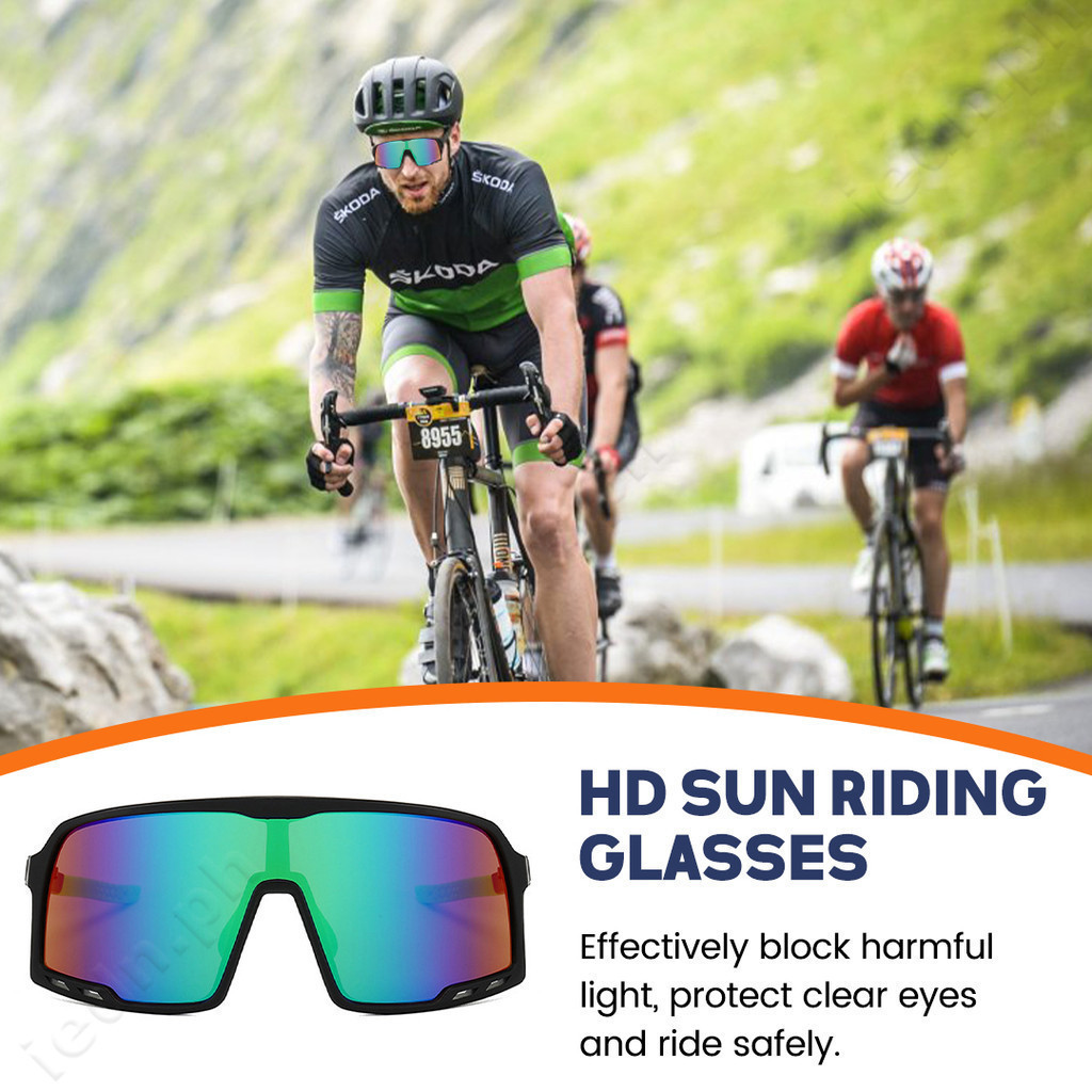 Cycling Sunglasses Bike Shades Bicycle Glasses Polarized Sunglasses ...