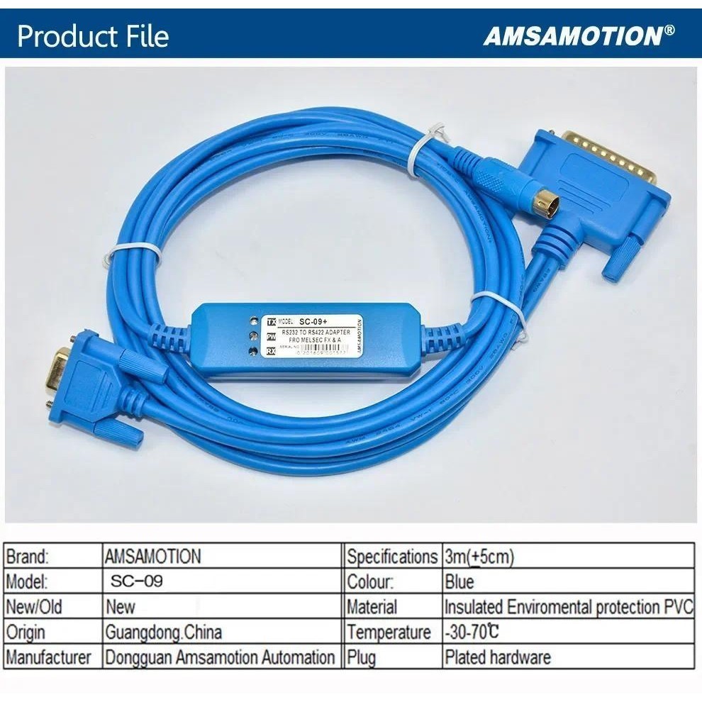 SC-09 Serial RS232 Port Suitable for Mitsubishi FX/A Series PLC ...