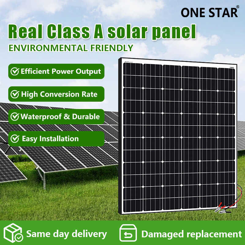 2025 Isang Star Mono 200W 150W 100W 18V High Module Solar Cell Panel ...
