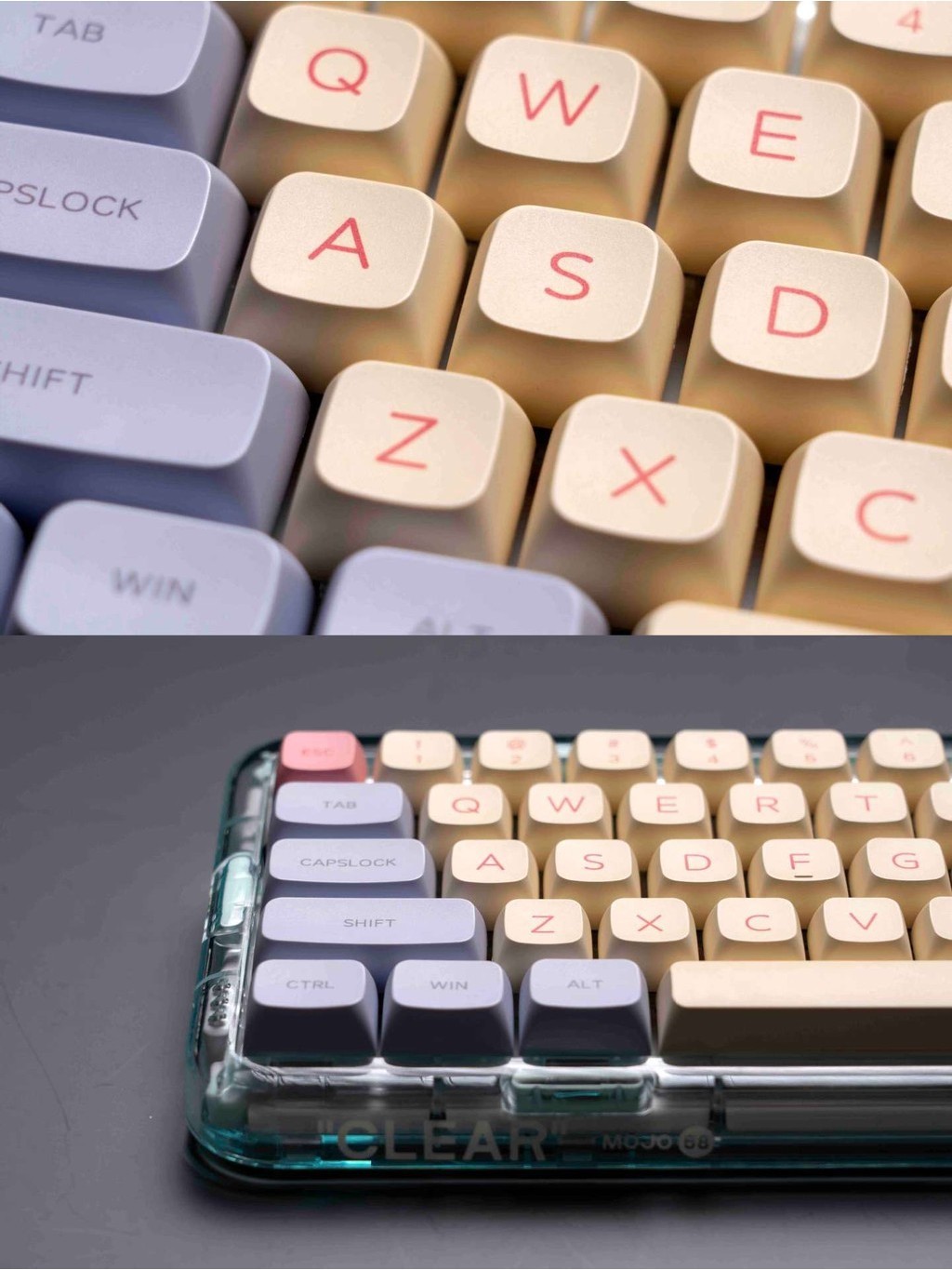 Macaron Mechanical Keyboard Cover Is Suitable For All Rk Keyboards ...