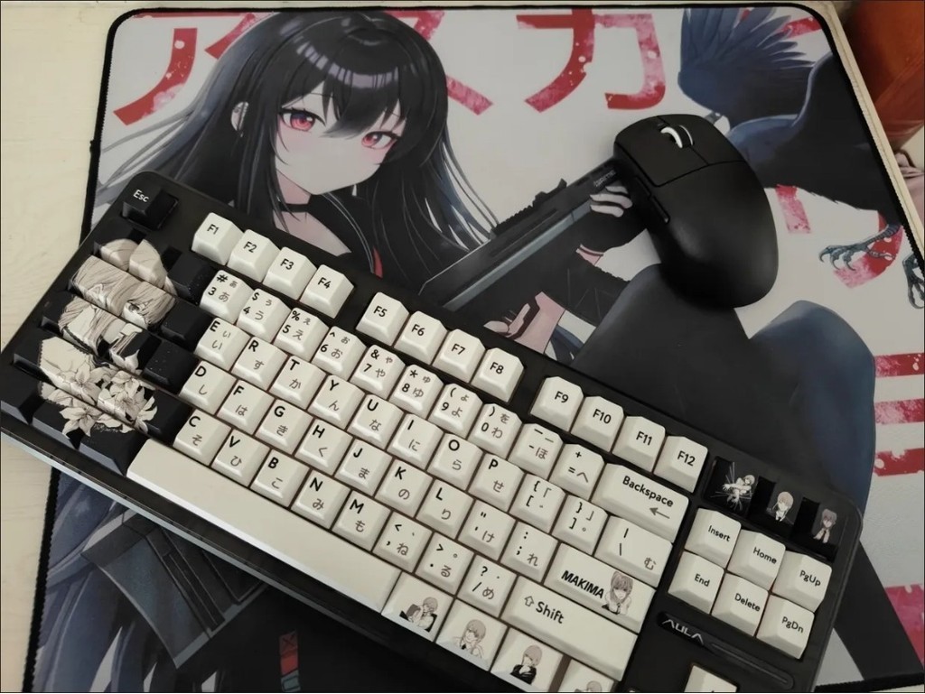 Makima Japanese Keycap Cherry Profile PBT Five-sided Dye Sublimation ...