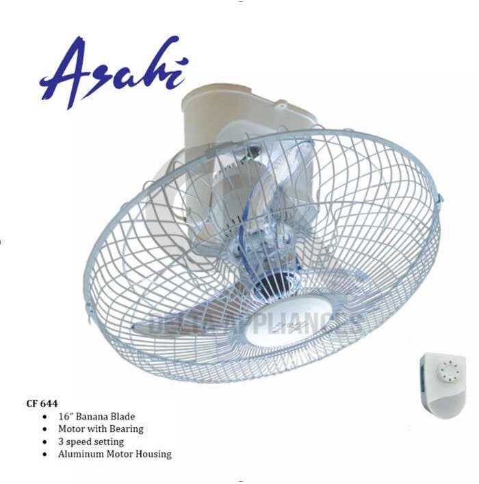 Cf-644 Asahi Ceiling Fan 16" | Shopee Philippines