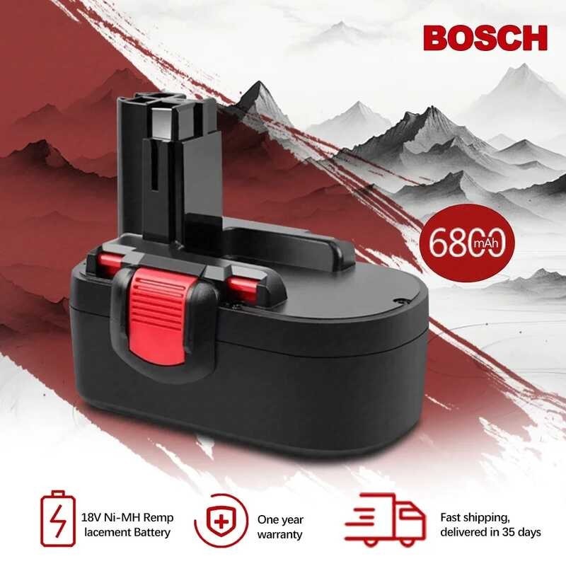 Orihinal Bagong Para Sa Bosch 18V 6.8Ah Bat025 Rechargeable Battery Ni ...