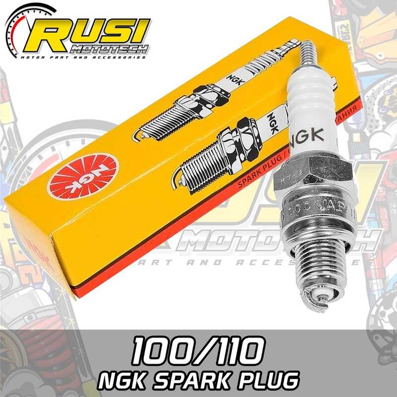 100/110 / 125/150/175/200/250 NGK Spark Plug/Spark Plug Cap para sa ...