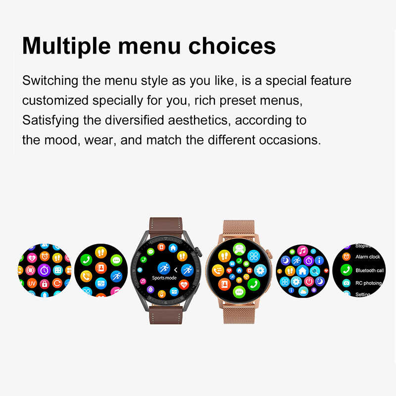 NFC 2024 Men Smart Fiess GPS Movement Track Bluetooth Call Women ...