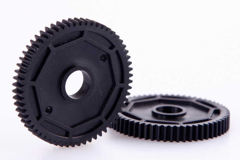 LC RACING 60T Spur Gear Black Emb-1 Emb-Sc Emb-Wrc Emb-Mt Emb-Dt 1:14 ...
