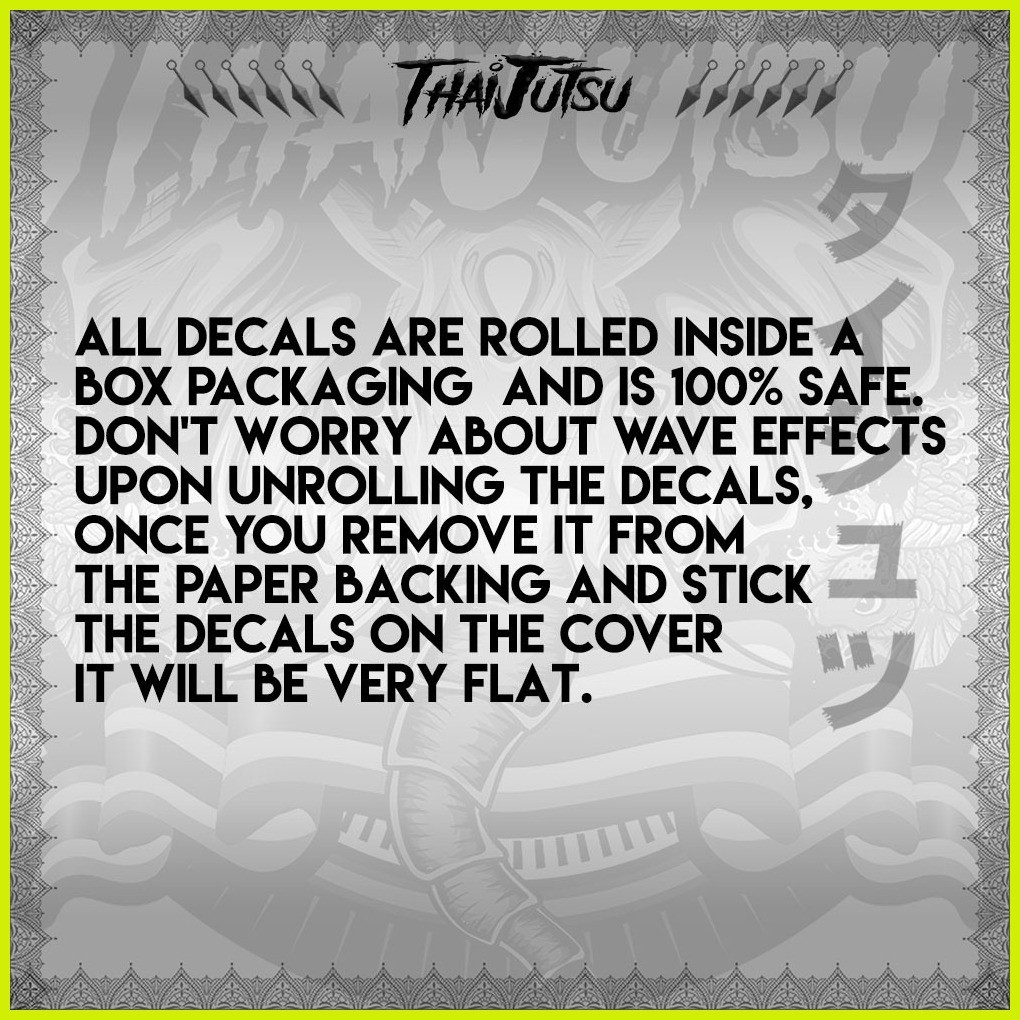 ☢ ☏ HONDA WAVE 125 ALPHA GILAS ( STOCK DECALS 01 ) 【ThaijutsuStickers ...