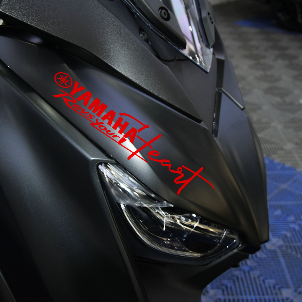 AEROX Motorcycle Sticker Reflective Motobike Body Windshield Pull ...