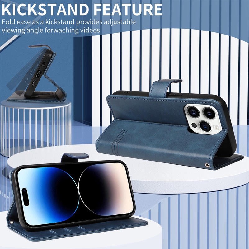 Leather Wallet Case for Samsung Galaxy A17 A07 A36 a06 a16 A26 A56 A55 A35 A25 A15 A05 A05s A54 ...