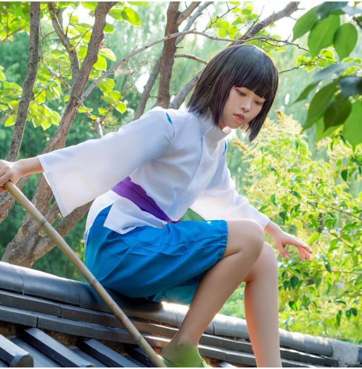 キ Classic Spirited Away Sen To Chihiro No Kamikakushi White Dragon Haku Nigihayami Kohakunushi ...