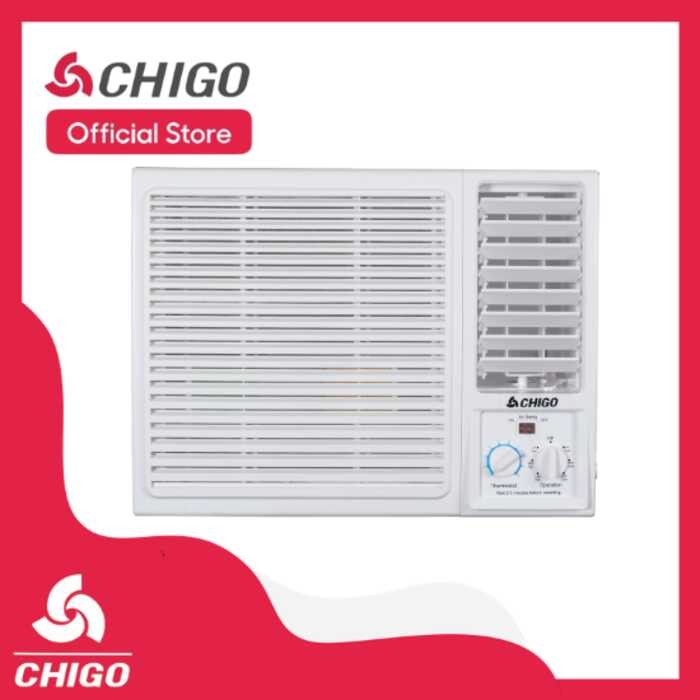 Chigo Chg-Wm150a 1.5Hp Manual Window Type Air Conditioner (White ...