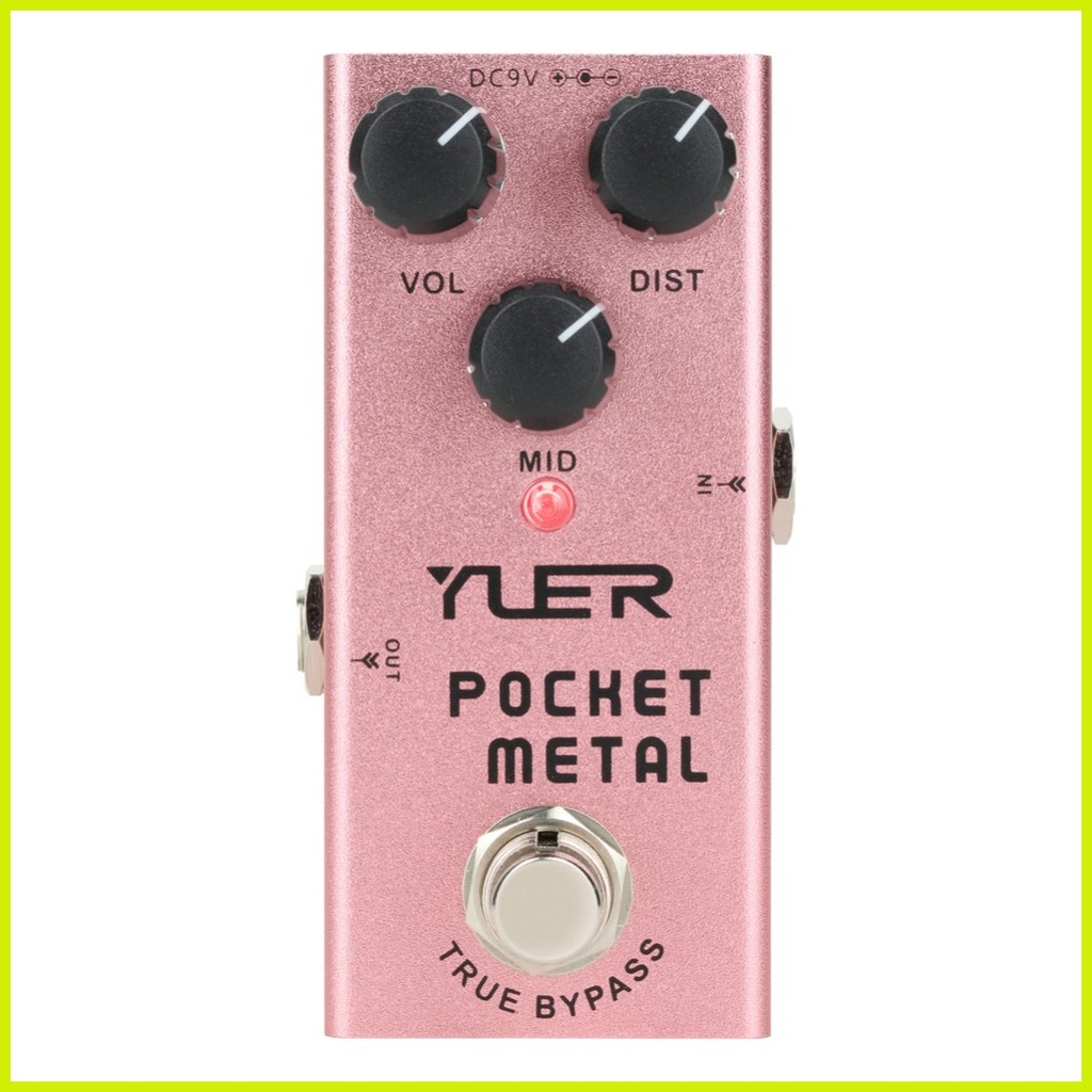 ♒ ⚾︎ [OFFICIAL] YUER Guitar Effect Pedal Mini Size Compressor ...