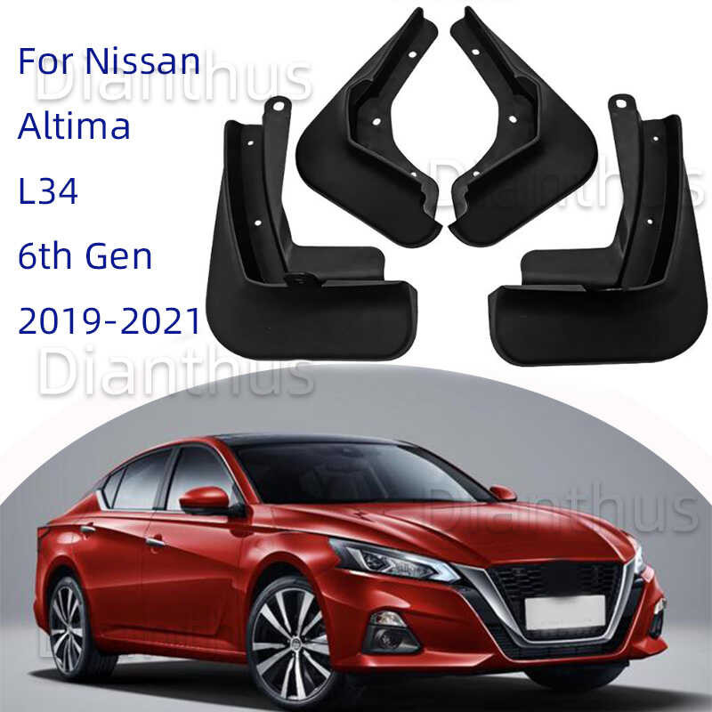 Nissan Altima For L34 6th 6 Generation 2019 2020 2021 Car Mudguard Anti ...